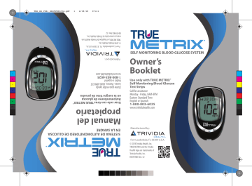 Trividia Health TRUE METRIX Guia De Inicio Rapido | Manualzz