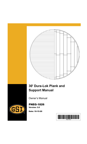 30'-26" Monorail Spacing Layout. AGCO GSI PNEG-1826 | Manualzz
