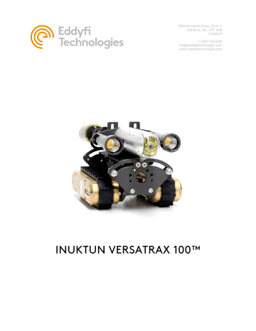 Eddyfi Technologies INUKTUN VERSATRAX 100 User Manual | Manualzz