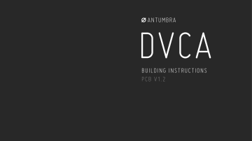 ANTUMBRA DVCA Building Instructions | Manualzz