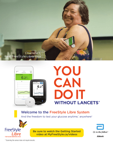 Abbott FreeStyle Libre Quick Start Manual | Manualzz