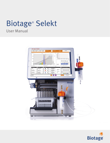 Biotage Selekt User Manual | Manualzz