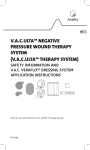 KCI PREVENA PLUS Instructions For Use Manual - Wound Management System ...