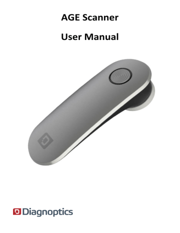 Diagnoptics AGE Scanner User Manual | Manualzz
