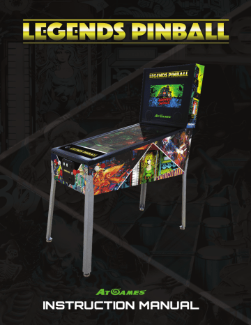 AtGames LEGENDS PINBALL Instruction Manual | Manualzz