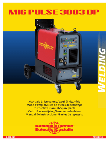 Castolin Eutectic MIG PULSE 3003 DP Instruction Manual | Manualzz