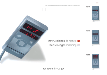 Bentrup TC 44 Instrucciones de operación | Manualzz