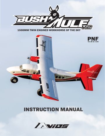 Avios PNF BushMule V2 Twin-Motor Sports/STOL Airplane 1500mm PNF ...