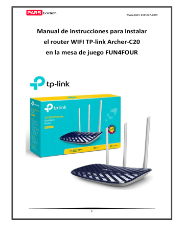 TP-LINK Archer-C20 AC750 Manual de usuario | Manualzz