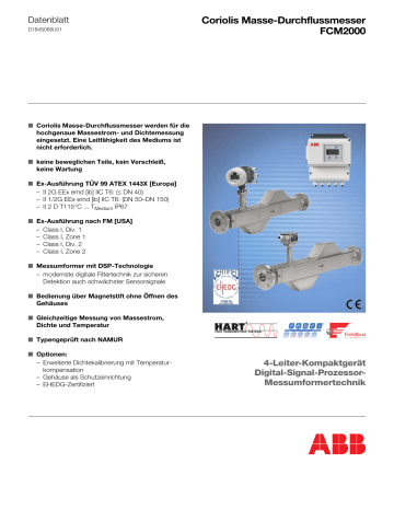 ABB CoriolisMaster FCM2000 Handbuch | Manualzz