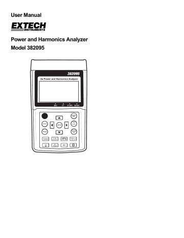 Extech Instruments 382095 User Manual | Manualzz