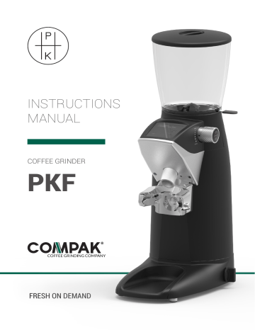 Compak PKF Instruction Manual | Manualzz