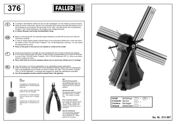 Faller 130376 Instructions Manual | Manualzz