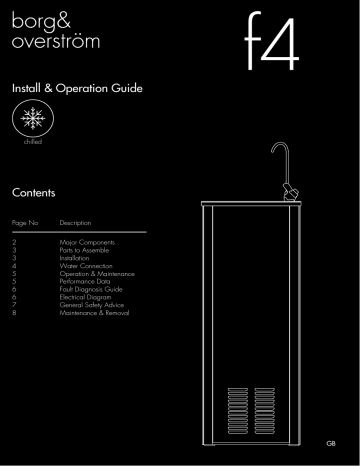 Borg & Overstrom f4 Install & Operation Manual | Manualzz