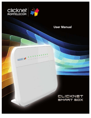 CLICKNET ROMTELECOM CLICKNET SMART BOX User Manual | Manualzz