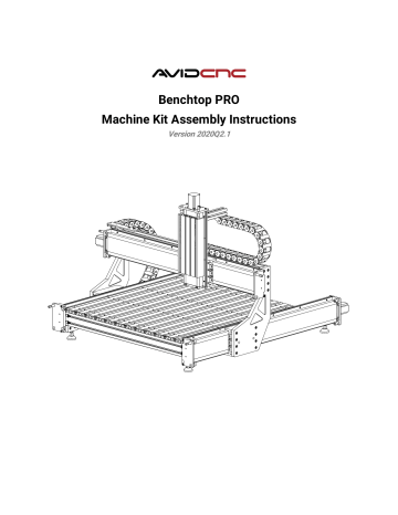Avid CNC Benchtop PRO Assembly Instructions Manual | Manualzz
