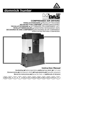Domnick Hunter Pneudri Midas DAS 7 Instruction Manual | Manualzz
