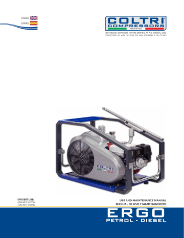 Coltri Compressors ERGO Use And Maintenance Manual | Manualzz