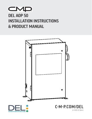 CMP DEL AOP 50 Installation Instructions & Product Manual | Manualzz