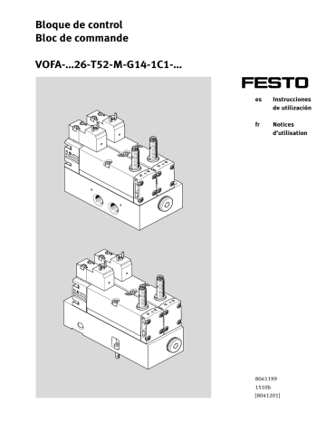 Festo VOFA-26-T52-M-G14-1C1 Serie Mode d'emploi | Manualzz