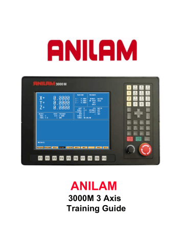 Anilam 3000M Training Manual | Manualzz