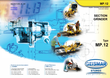 GEISMAR STUMEC MP.12 Instruction Manual | Manualzz
