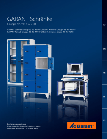 GARANT 95 Series, 97 Series User Manual | Manualzz