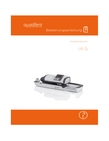 quadient iX-5 serie Bedienungsanleitung | Manualzz