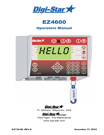 Digistar EZ4600 Operator's Manual | Manualzz