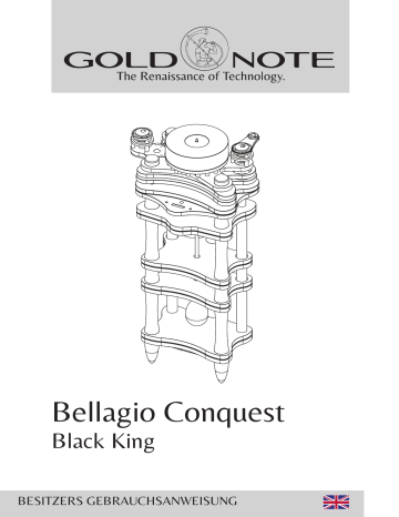 Gold Note Bellagio Conquest Black King Owner's Manual | Manualzz