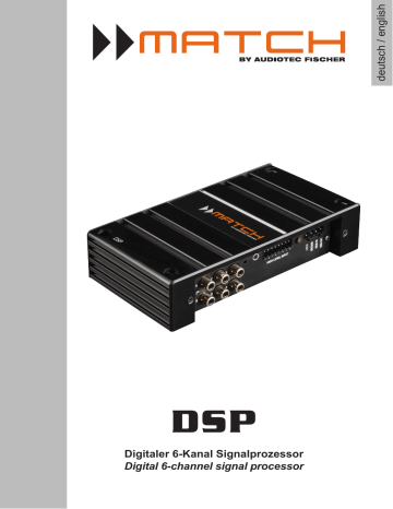 Audiotec Fischer Match DSP Manual | Manualzz