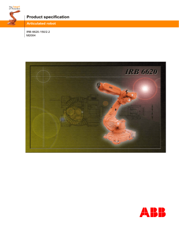 ABB IRB 6620 Product Specification | Manualzz