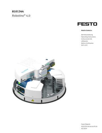 Festo Robotino 4.0 Operating Instructions Manual | Manualzz