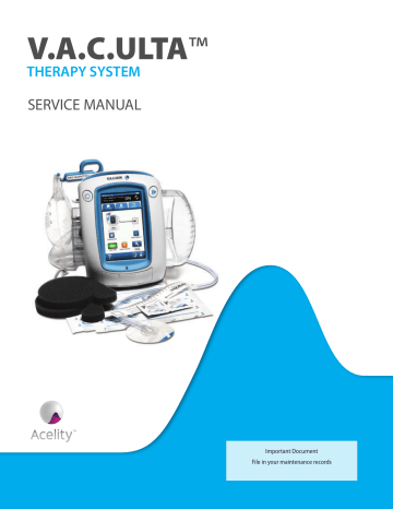 Acelity V.A.C.ULTA Service Manual | Manualzz