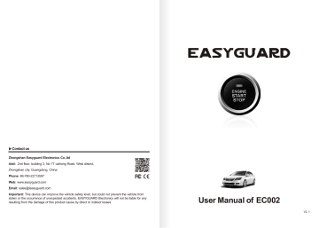 Easyguard EC002 Series User Manual | Manualzz