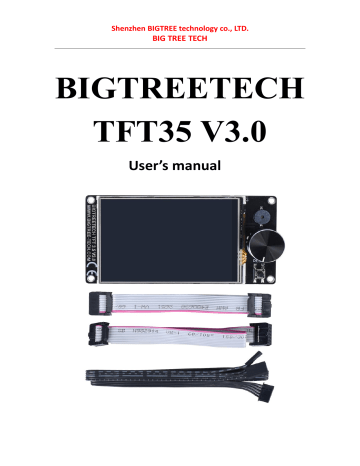 BIG TREE TECH TFT35 User Manual | Manualzz
