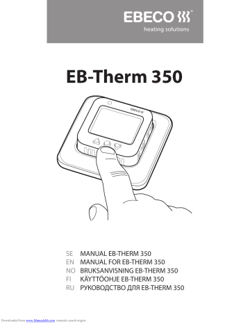 EBECO EB-Therm 350 Manual | Manualzz