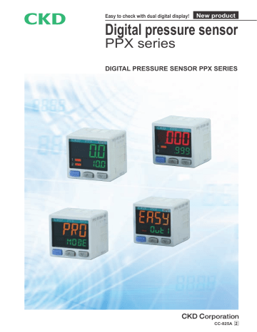 CKD PPX Series Manual | Manualzz