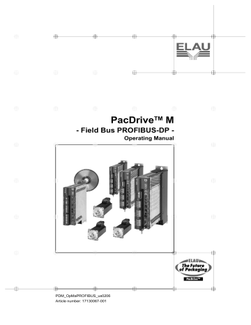 ELAU PacDrive M Operating Manual | Manualzz