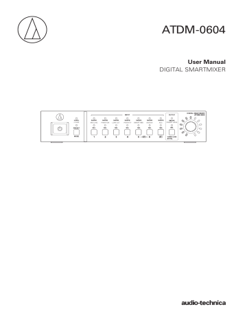 Audio Technica ATDM-0604 User Manual | Manualzz
