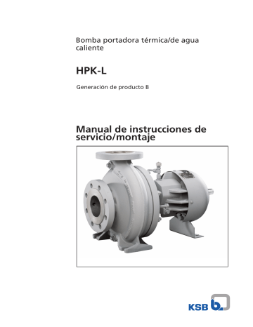 KSB HPK-L Serie Manual de usuario | Manualzz