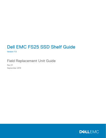 Dell EMC FS25 Field Replacement Unit Manual | Manualzz