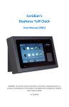 Ceridian Dayforce Touch Clock User Manual | Manualzz