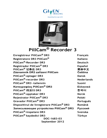 Given Imaging PillCam DR3 Quick Start Manual | Manualzz