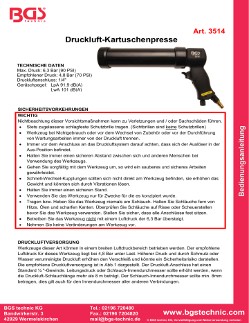 BGS technic BGS 3514 Manual | Manualzz