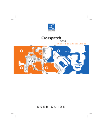 Codan 3031 User Manual | Manualzz