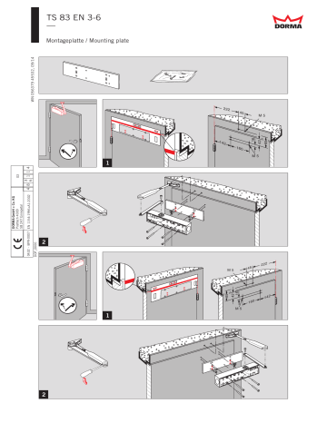 Dorma TS 83 Assembly Instructions | Manualzz