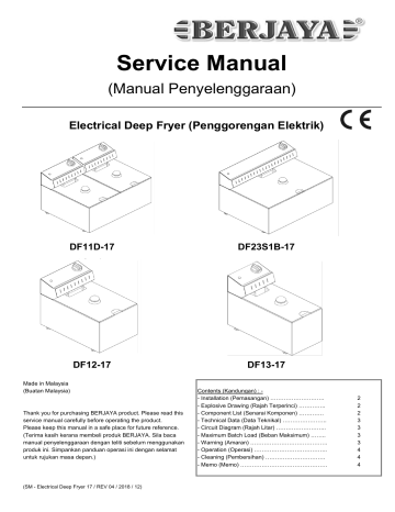 BERJAYA DF11D-17 Service Manual | Manualzz