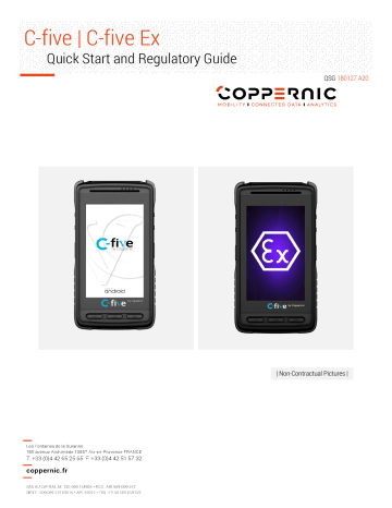 Coppernic C-five Quick Start And Regulatory Manual | Manualzz
