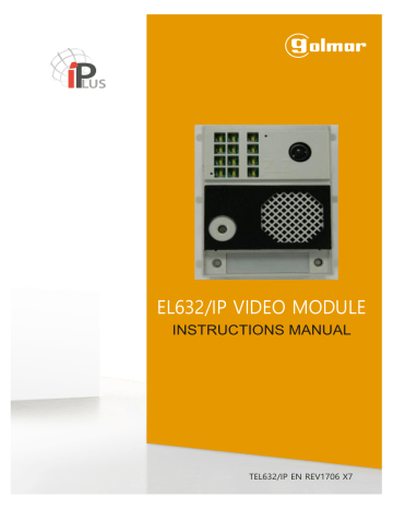 golmar iPlus EL632/IP Instruction Manual | Manualzz